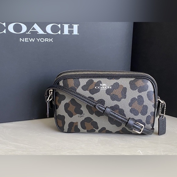 Coach | Bags | Coach Ocelot Cheetah Crossbody Micro Mini Bag | Poshmark